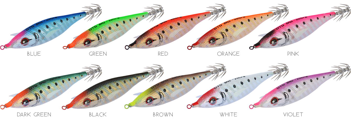 BALL - ZEBRA | Squid jigs Bukva | DTD Shop